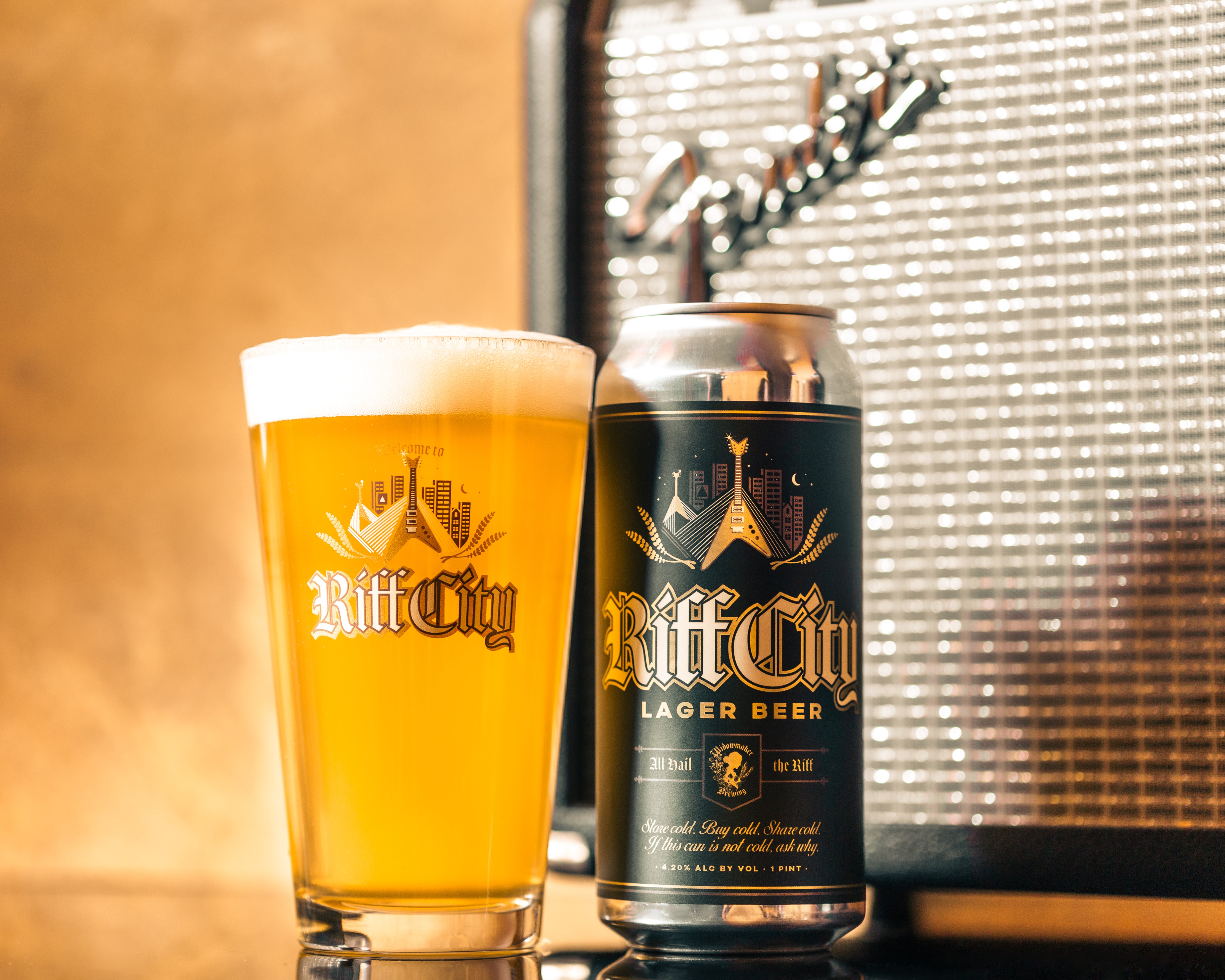 4pk Riff City Lager | Widowmaker Brewing Co.