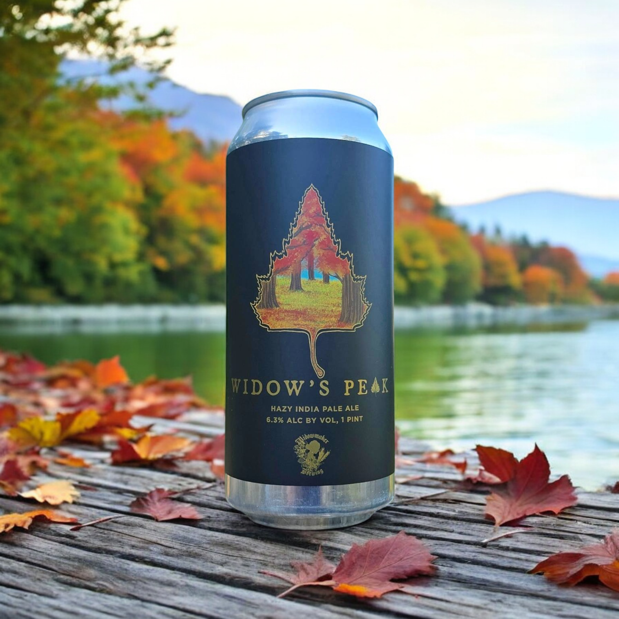 4pk Widow's Peak Hazy IPA | Widowmaker Brewing Co.