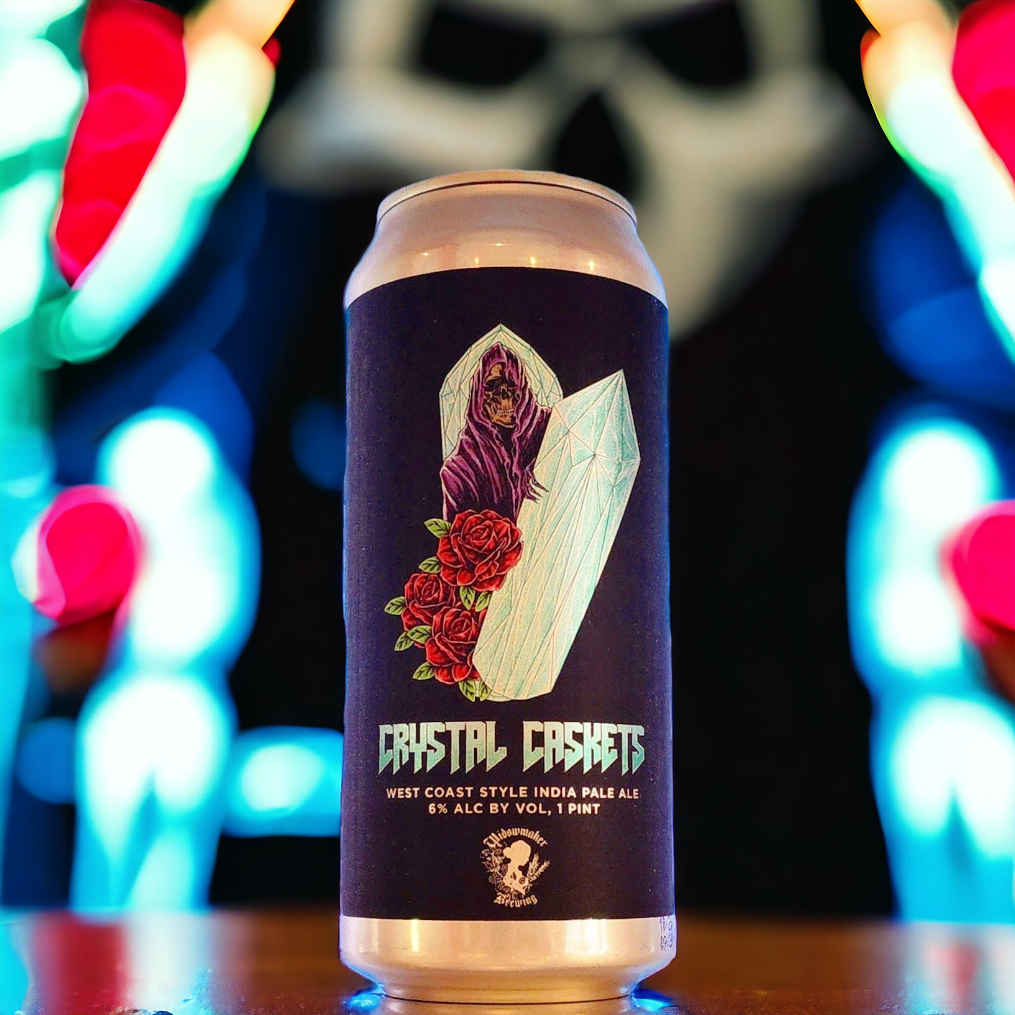 4pk Crystal Caskets WC IPA | Widowmaker Brewing Co.