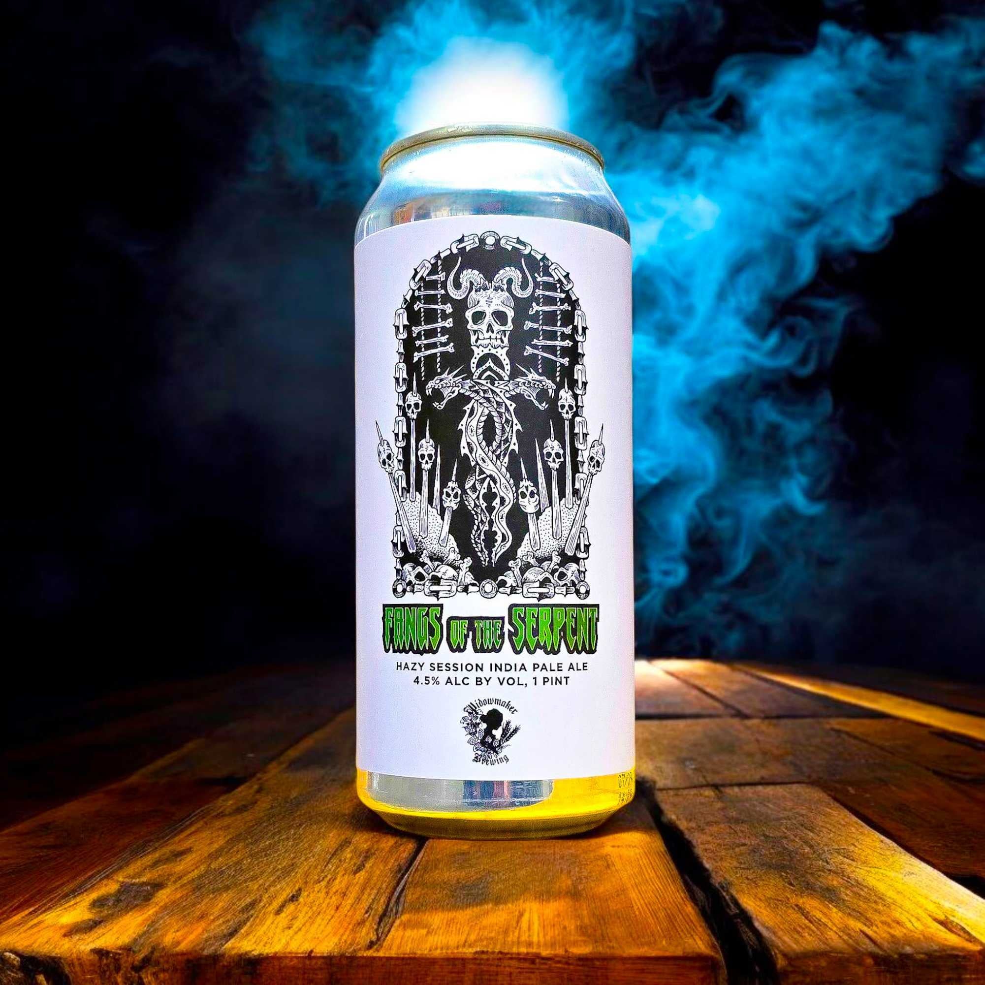 4pk Fangs of the Serpent Hazy Session IPA | Widowmaker Brewing Co.