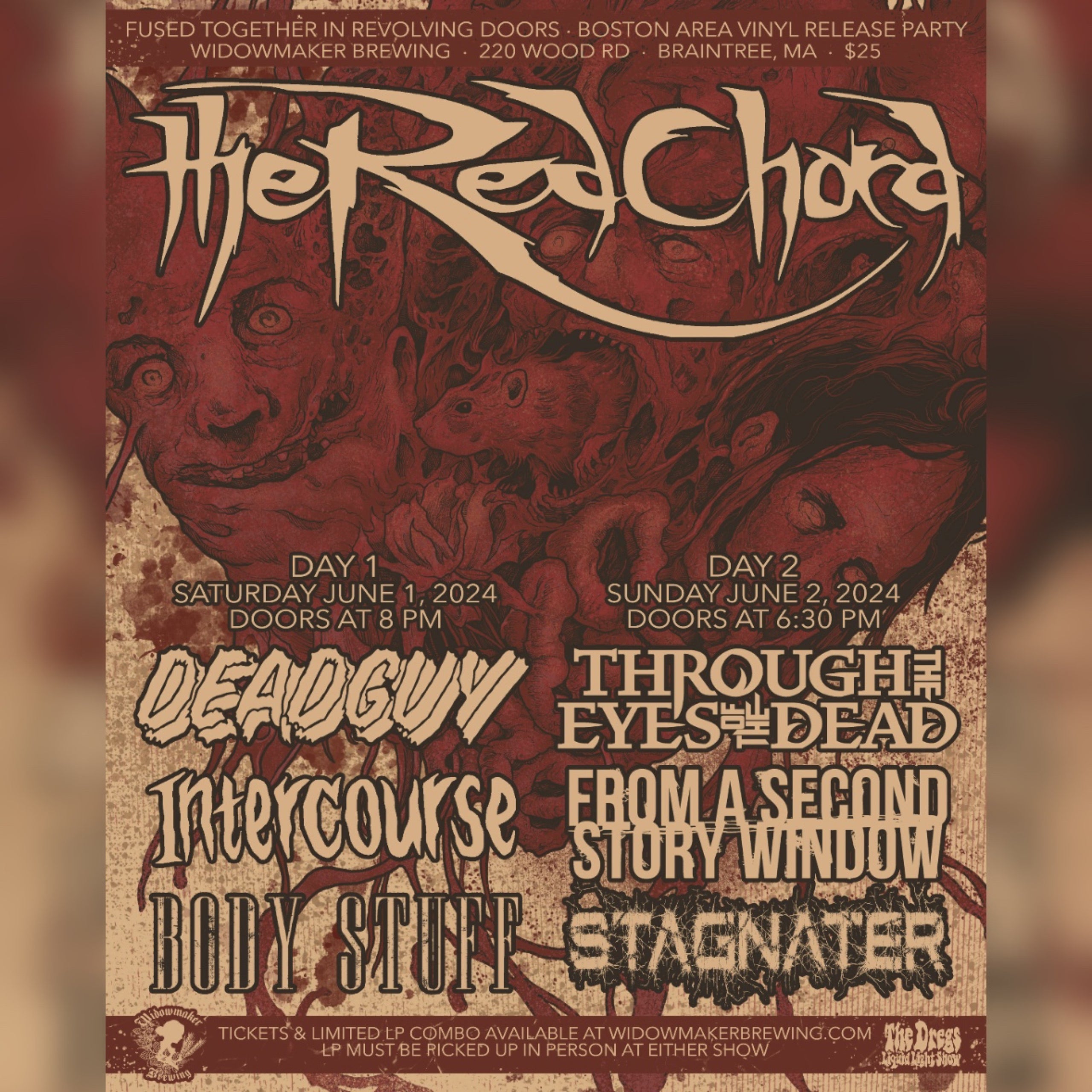 THE RED CHORD - 6/2 TICKET | Widowmaker Brewing Co.