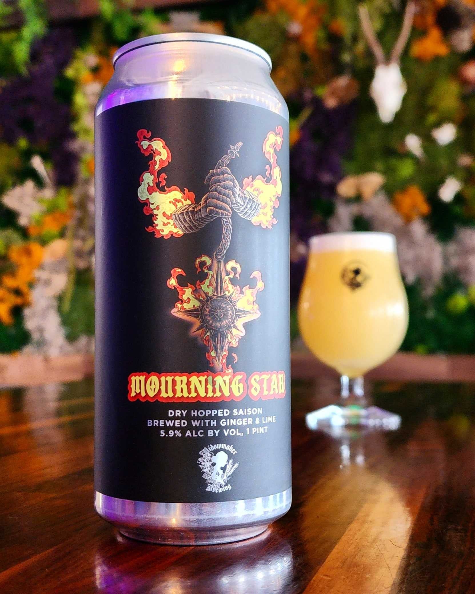 4pk Mourning Star Saison | Widowmaker Brewing Co.