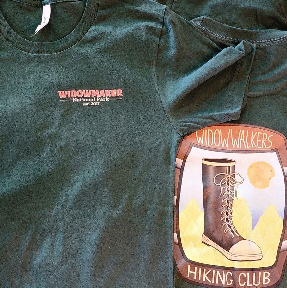Hiking Club Tee | Widowmaker Brewing Co.