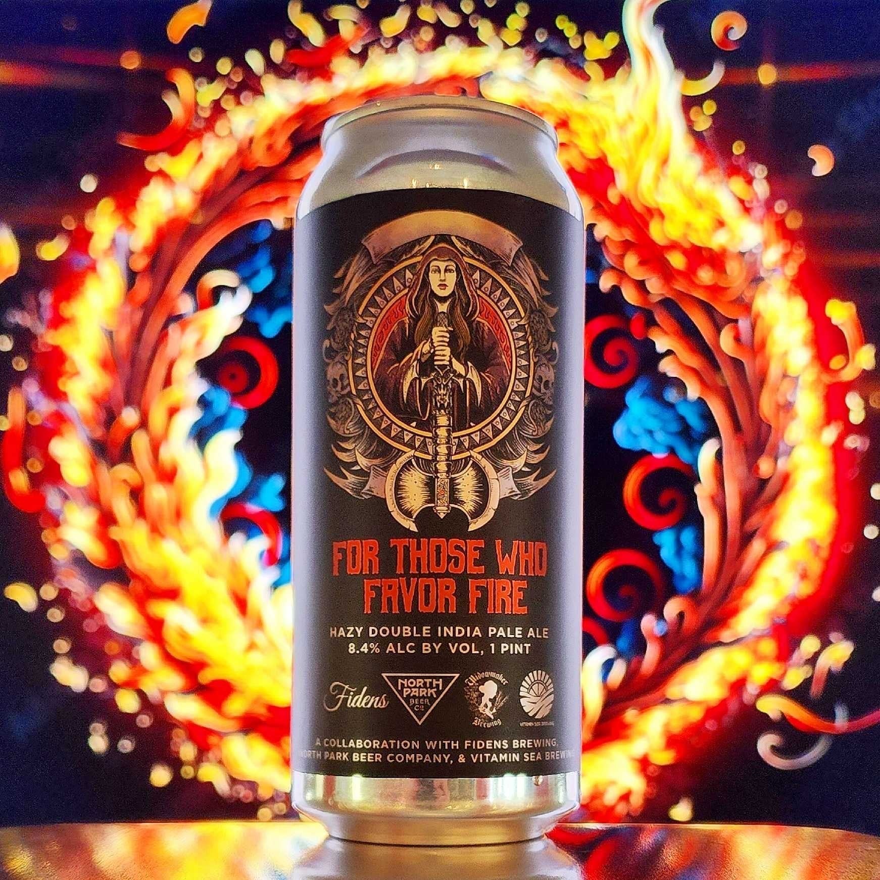 4pk For Those Who Favor Fire DIPA | Widowmaker Brewing Co.